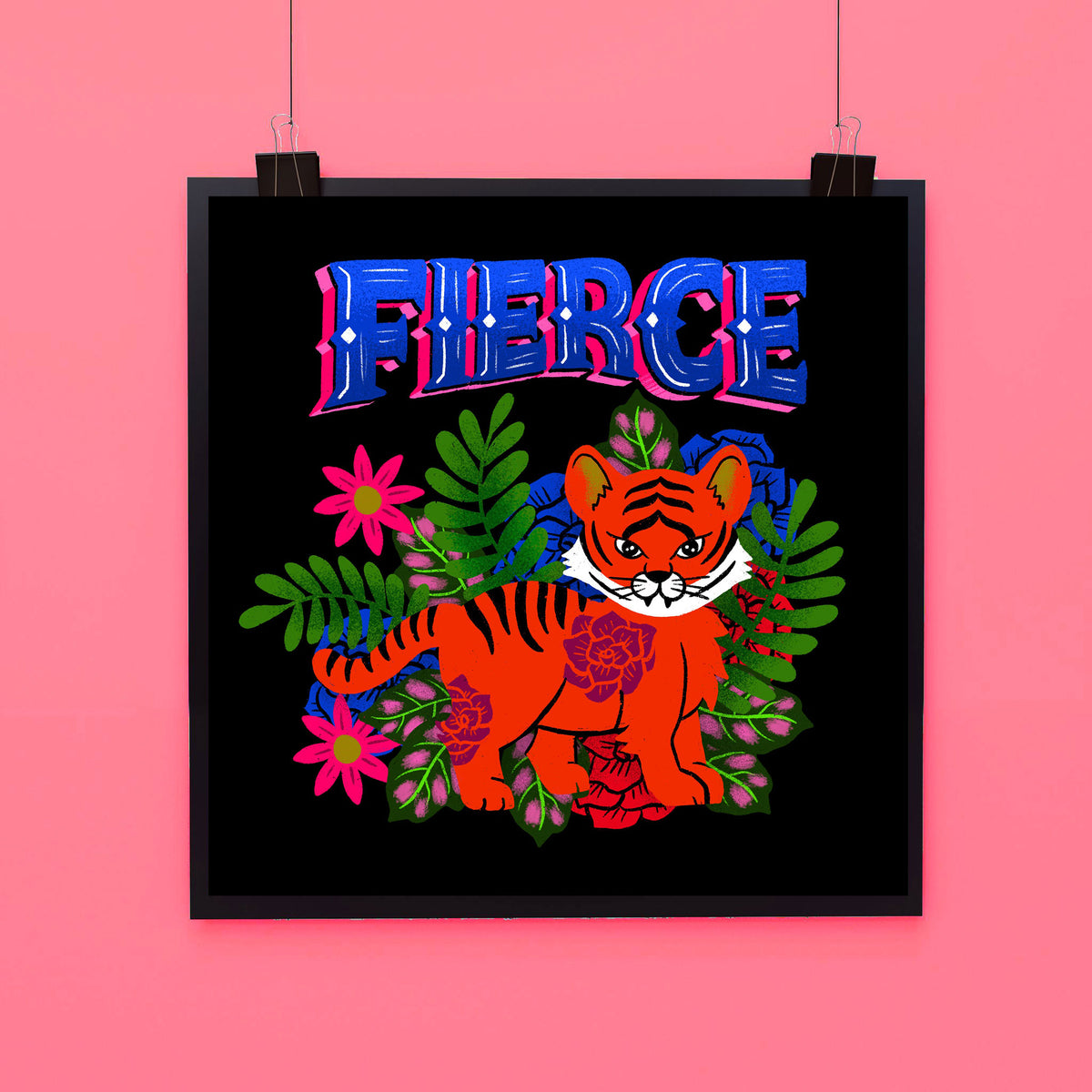 Fierce Poster – Pokidi Lab by Blanca Creative