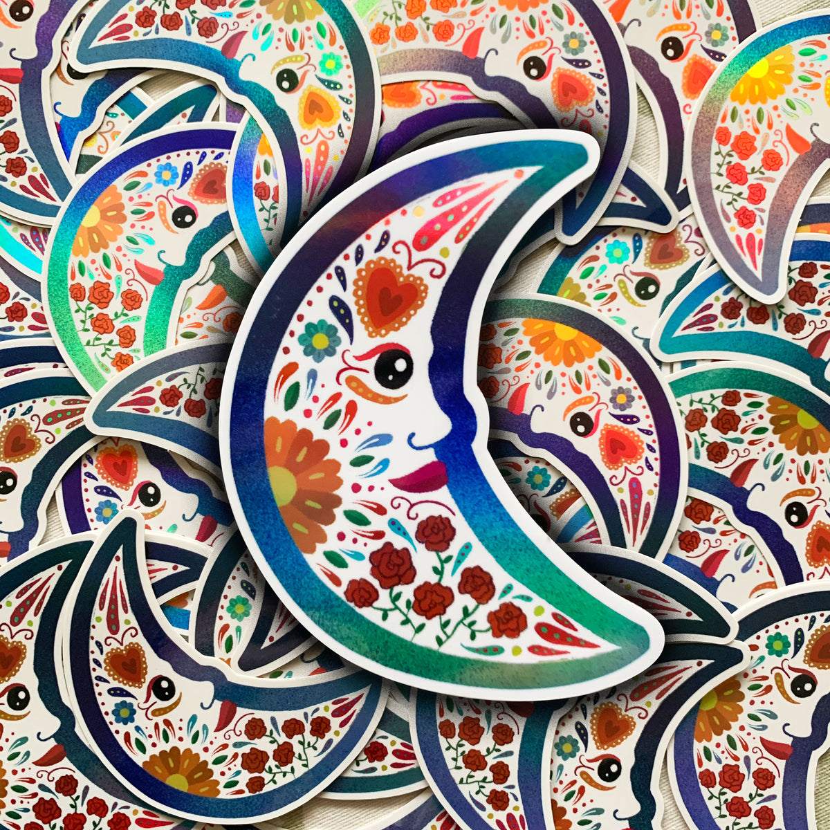 La Luna Sticker – Pokidi Lab by Blanca Creative